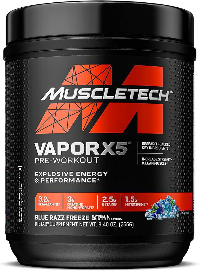 MuscleTech Vapor X5 Preworkout 30servings /266G – aliscofit